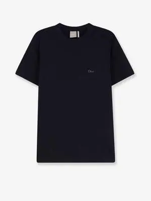 Dior Cotton T-shirt With Embroidery - Multicolor