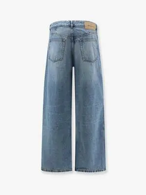 AMI Paris Blue Denim Jeans - Multicolor