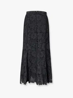 SELF-PORTRAIT Lace Midi Skirt