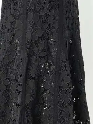 SELF-PORTRAIT Lace Midi Skirt