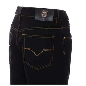 Versace Medusa Detail Jeans
