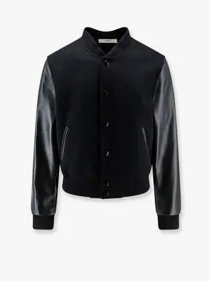 Celine Teddy Virgin Wool Jacket - Black