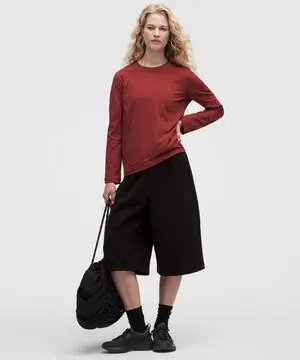 Lululemon The Classic Jersey Long-sleeve Tee - Rocket Red