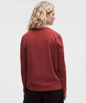 Lululemon The Classic Jersey Long-sleeve Tee - Rocket Red