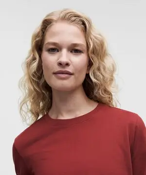 Lululemon The Classic Jersey Long-sleeve Tee - Rocket Red