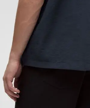 Lululemon Ultralight Wovenair Short-sleeve Collared Shirt - True Navy