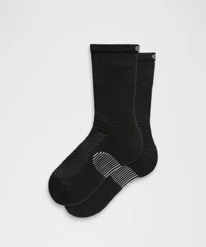 Lululemon Wool-blend Athletic Socks - Black