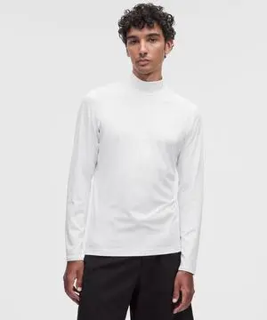 Lululemon Uv-protective Mockneck Base Layer - White