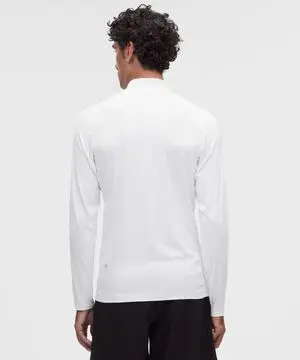 Lululemon Uv-protective Mockneck Base Layer - White