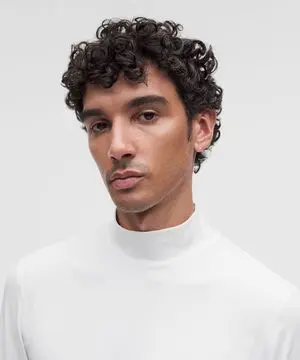 Lululemon Uv-protective Mockneck Base Layer - White