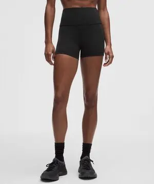 Lululemon Wunder Train No Line High-rise Short 4 - Black