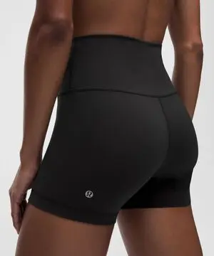 Lululemon Wunder Train No Line High-rise Short 4 - Black