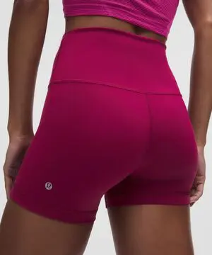 Lululemon Wunder Train No Line High-rise Short 4 - Raspberry Rave
