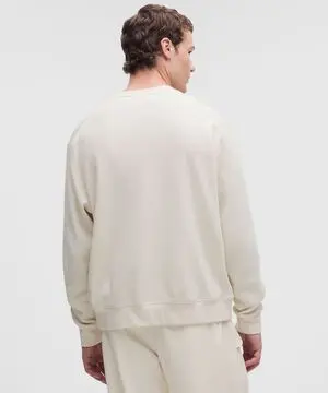 Lululemon Cotton-blend Waffle-knit Long Sleeve - Light Ivory