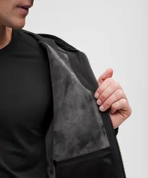 Lululemon Cross Chill Casual Full-zip Hoodie - Black