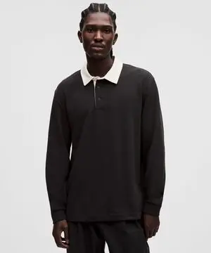 Lululemon Long-sleeve Rugby Shirt Black
