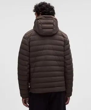 Lululemon Navigation Down Hoodie - Mahogany Muse