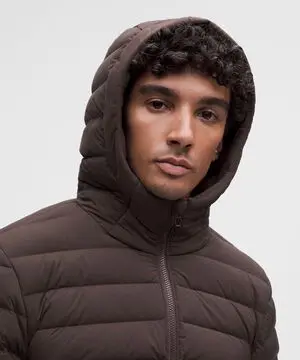 Lululemon Navigation Down Hoodie - Mahogany Muse