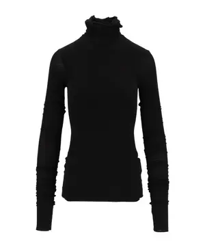AL DUCA DAOSTA 1902 Long-sleeved Turtleneck - Black