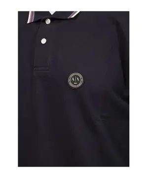 Armani Exchange Long-sleeve Polo Shirt