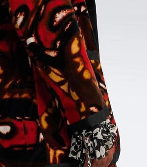 Dries Van Noten Printed Cotton-blend Blazer