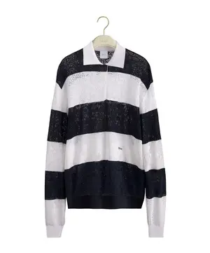 DIOR Dior Marinière Long-Sleeved Polo Shirt