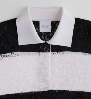 Dior Marinière Long-sleeved Polo Shirt