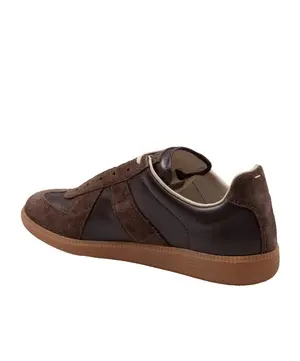MAISON MARGIELA Replica Panelled Sneakers - Brown