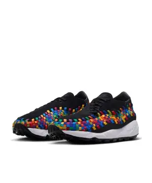 Nike Air Footscape 'rainbow /white' Sneakers - Black