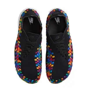 Nike Air Footscape 'rainbow /white' Sneakers - Black