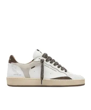 CRIME LONDON Round-toe Sneakers - Bianco