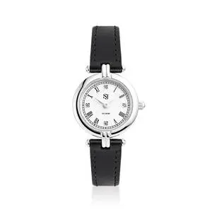 SIF JAKOBS JEWELLERY Black / Silver Watch Bianca Black - Black/silver