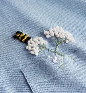 Dior Flower Bee Polo Shirt, Regular Fit