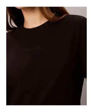 Calvin Klein Logo-embroidered T-shirt