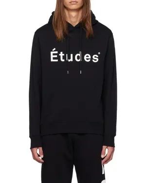 ETUDES Tudes Studio Logo Printed Drawstring Hoodie