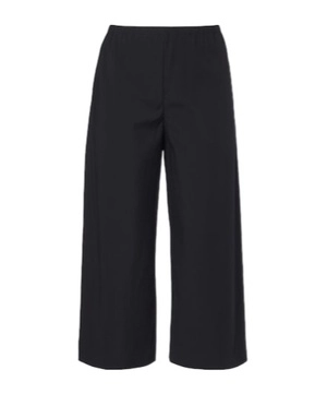 THE ROW Cosmo Cropped Wool Wide-leg Pants