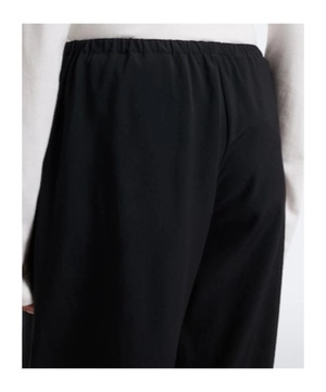 THE ROW Cosmo Cropped Wool Wide-leg Pants