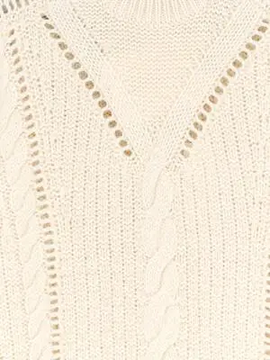 Isabel Marant Étoile Marant Wool Blend Sweater - Cream