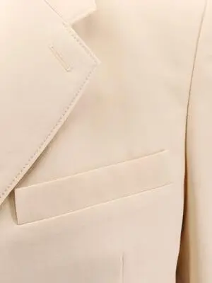 LEMAIRE Single-breasted Wool And Viscose Blazer