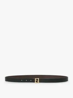 Fendi Ff Leather Belt - Multicolor