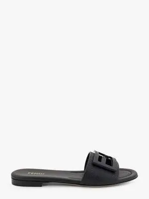 Fendi Leather Tube Sandals - Multicolor