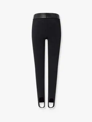 SELF-PORTRAIT Stretch Viscose Blend Leggings