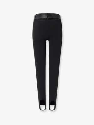 SELF-PORTRAIT Stretch Viscose Blend Leggings
