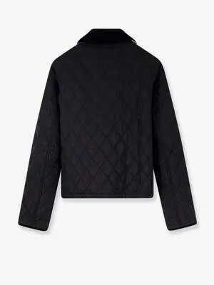 Burberry Nylon Jacket With Stitching - Multicolor