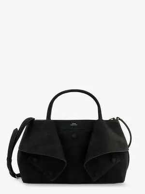 TOTEME Mercer Small Leather Handbag - Black