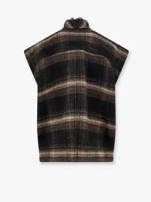 Isabel Marant Étoile Marant Ginesa Sleeveless Jacket With Fringes