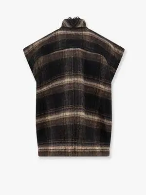 Isabel Marant Étoile Marant Ginesa Sleeveless Jacket With Fringes - Multicolor