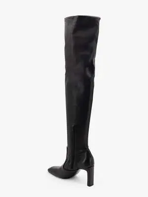 TOTEME Leather Boots - Black