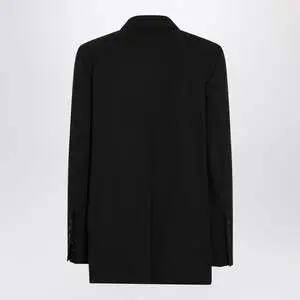 Rick Owens Single-breasted Wool Jacket