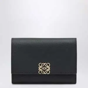 Loewe Small Anagram Wallet In Embossed Leather